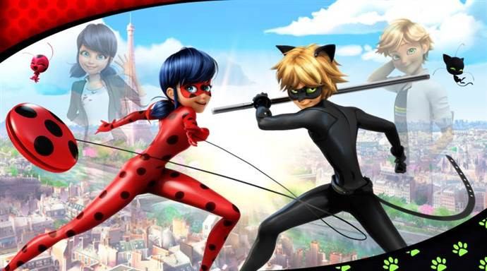 miraculous ladybug and cat noir