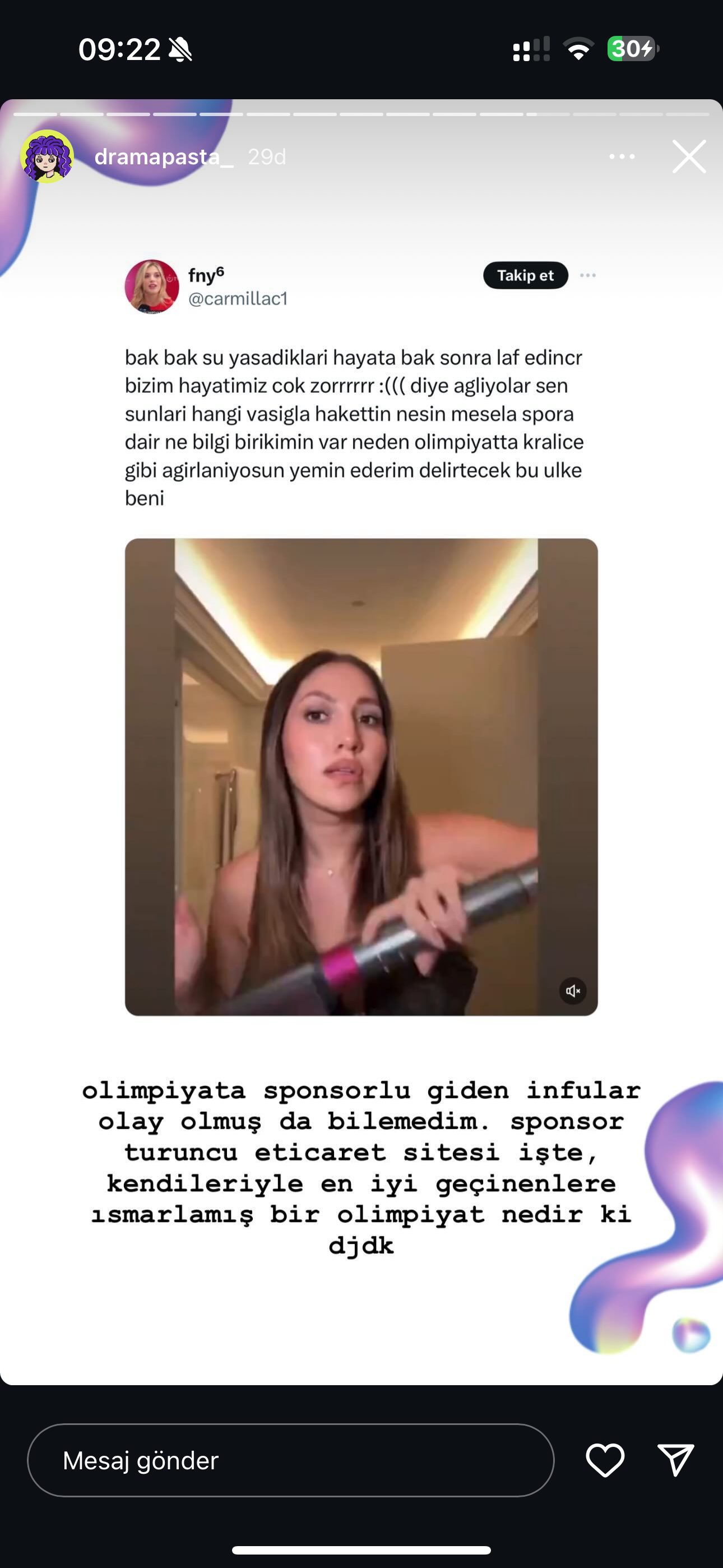 paris 2024 yaz olimpiyat oyunlarına giden influencerlar